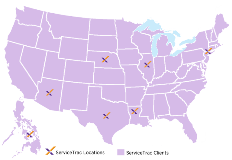 Servicetrac map | ServiceTrac